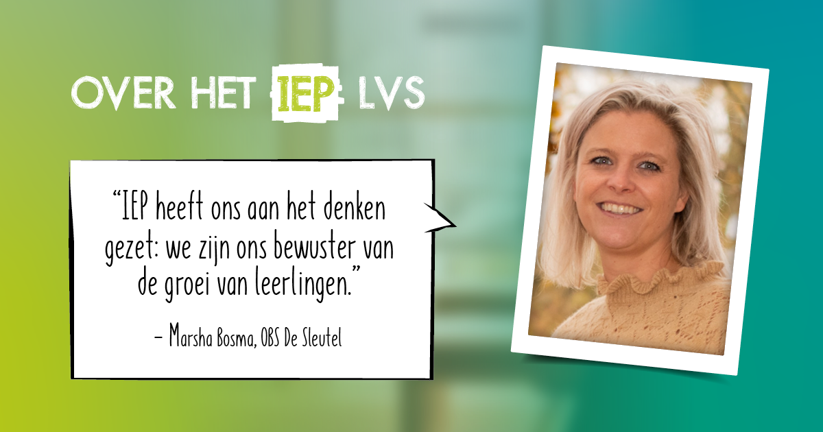 IB'er Marsha Bosma over het IEP Leerlingvolgsysteem - Bureau ICE